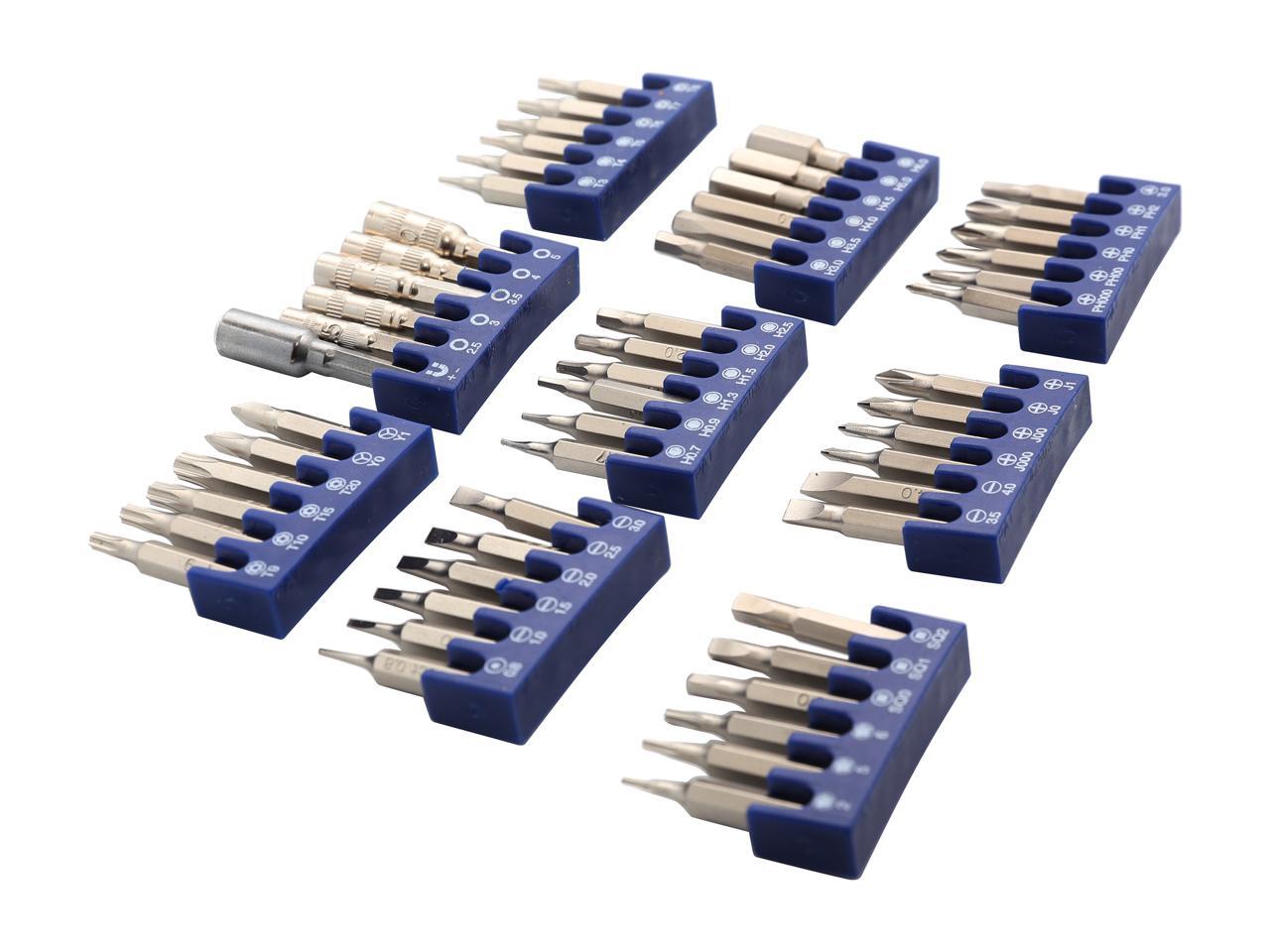 Syba SY-ACC65078 54 Pieces Bit Driver Tool kit - Newegg.com