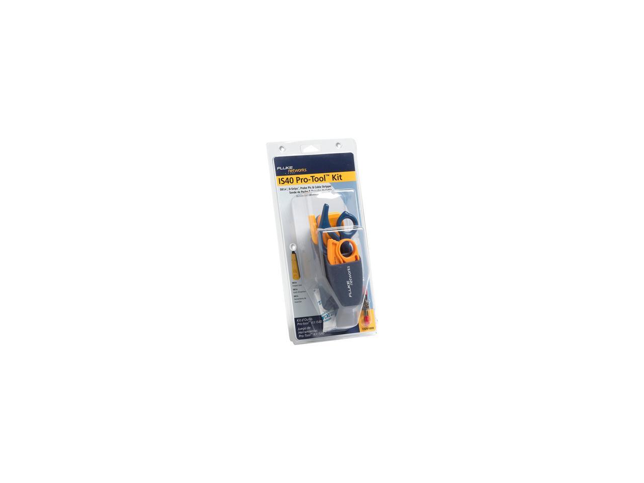 Fluke Networks 11291000 Pro-Tool Kit IS40 with Punch Down Tool - Newegg.com