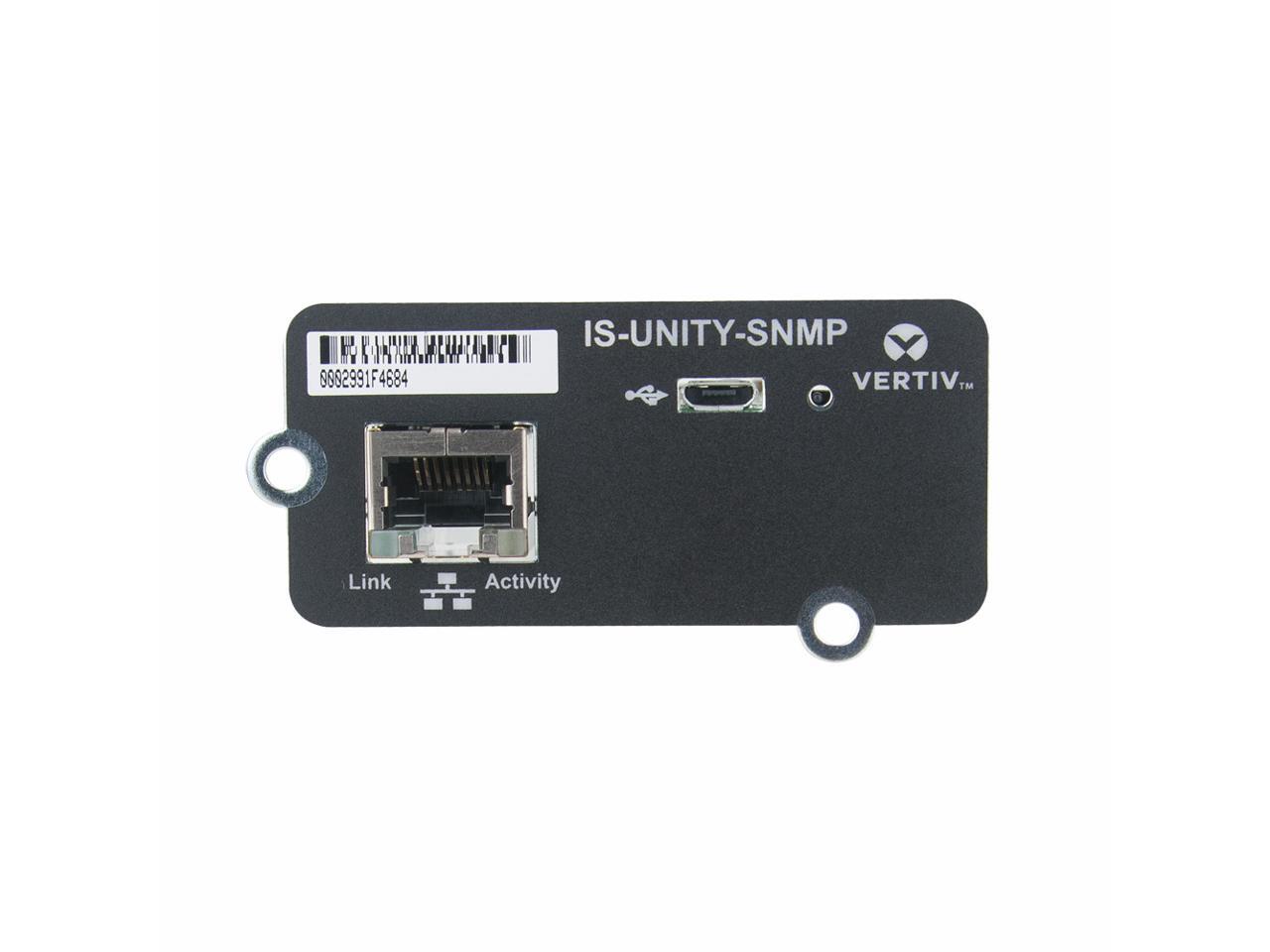 Vertiv Liebert IntelliSlot Unity - SNMP - Network Card | Remote ...