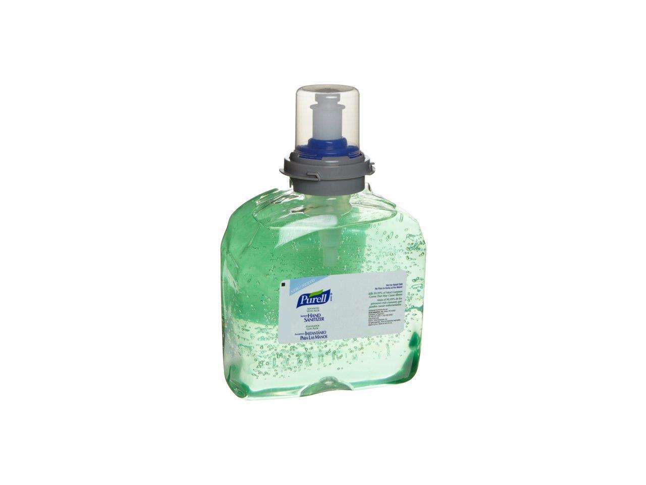 Gojo Industries 5457-04 Gojo Purell Advanced Instant Hand Sanitizer, 4 ...