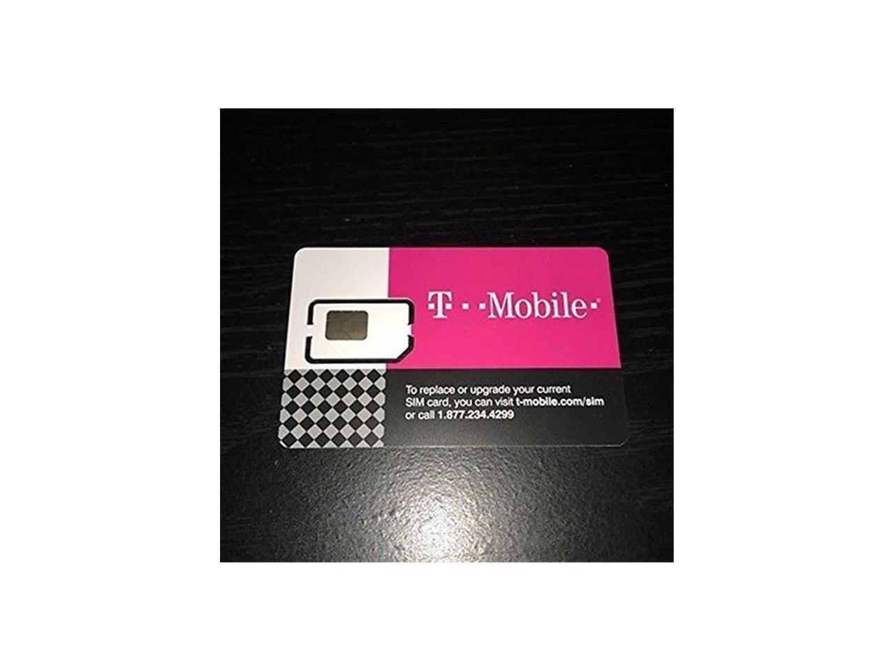 T-Mobile 4G LTE Sim Card New Unactive All Size in One 3-in-1 Regular ...