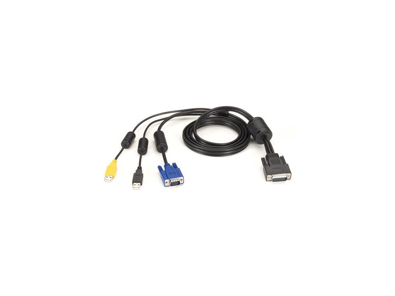 TEMPEST KVM CPU CABLE - VGA, USB, CAC USB TO HD26, 6-FT. (1.8-M), 45 ...