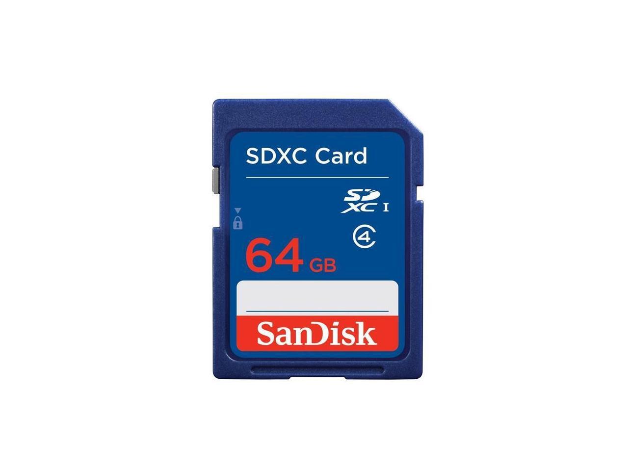 64GB Secure Digital Extended Capacity (SDXC) Memory Card, Class 4 # ...