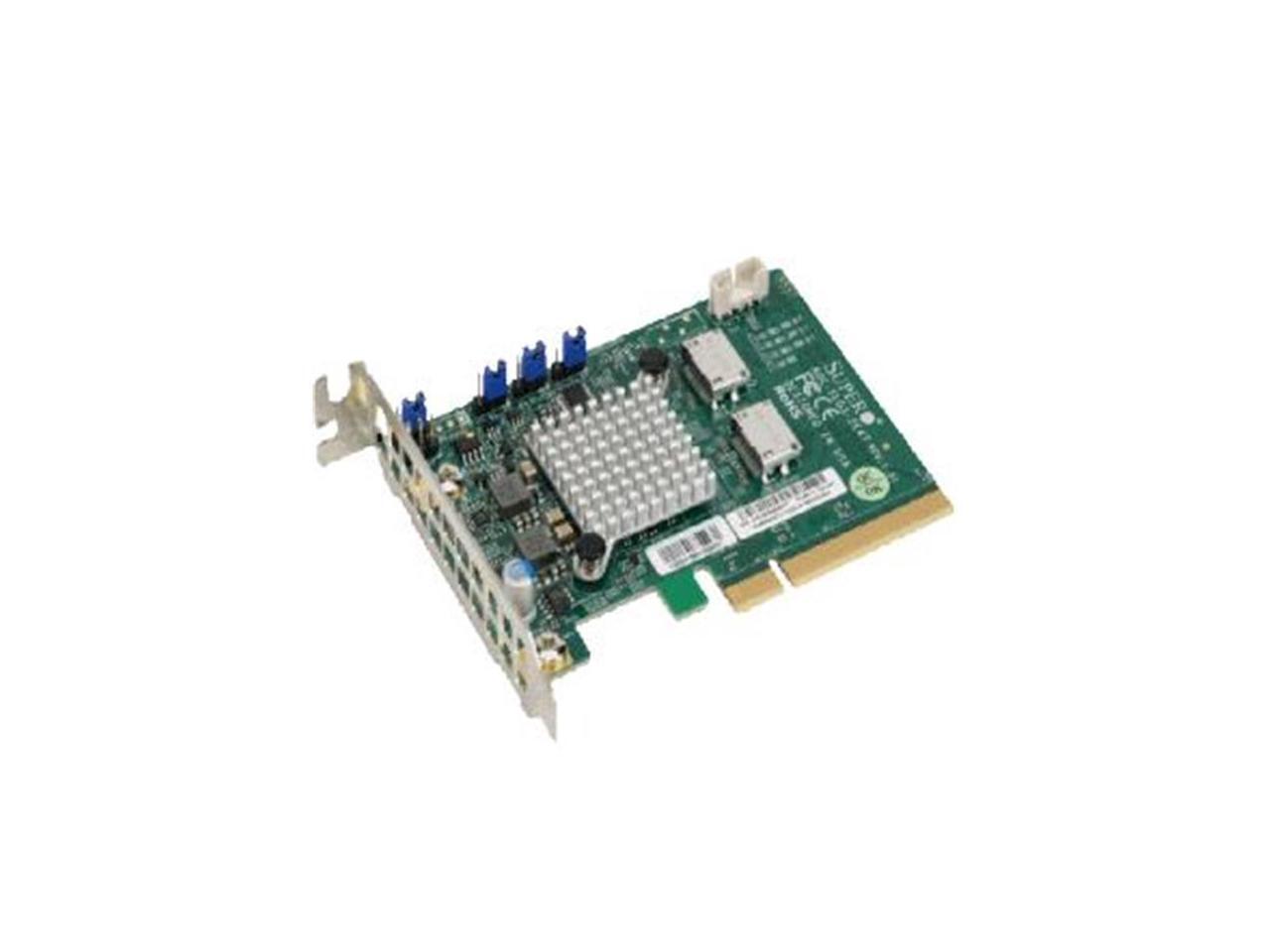 Supermicro AOC-SLG3-4E4T-O Quad Port Oculink Retimer Nvme Ssd Add-On ...
