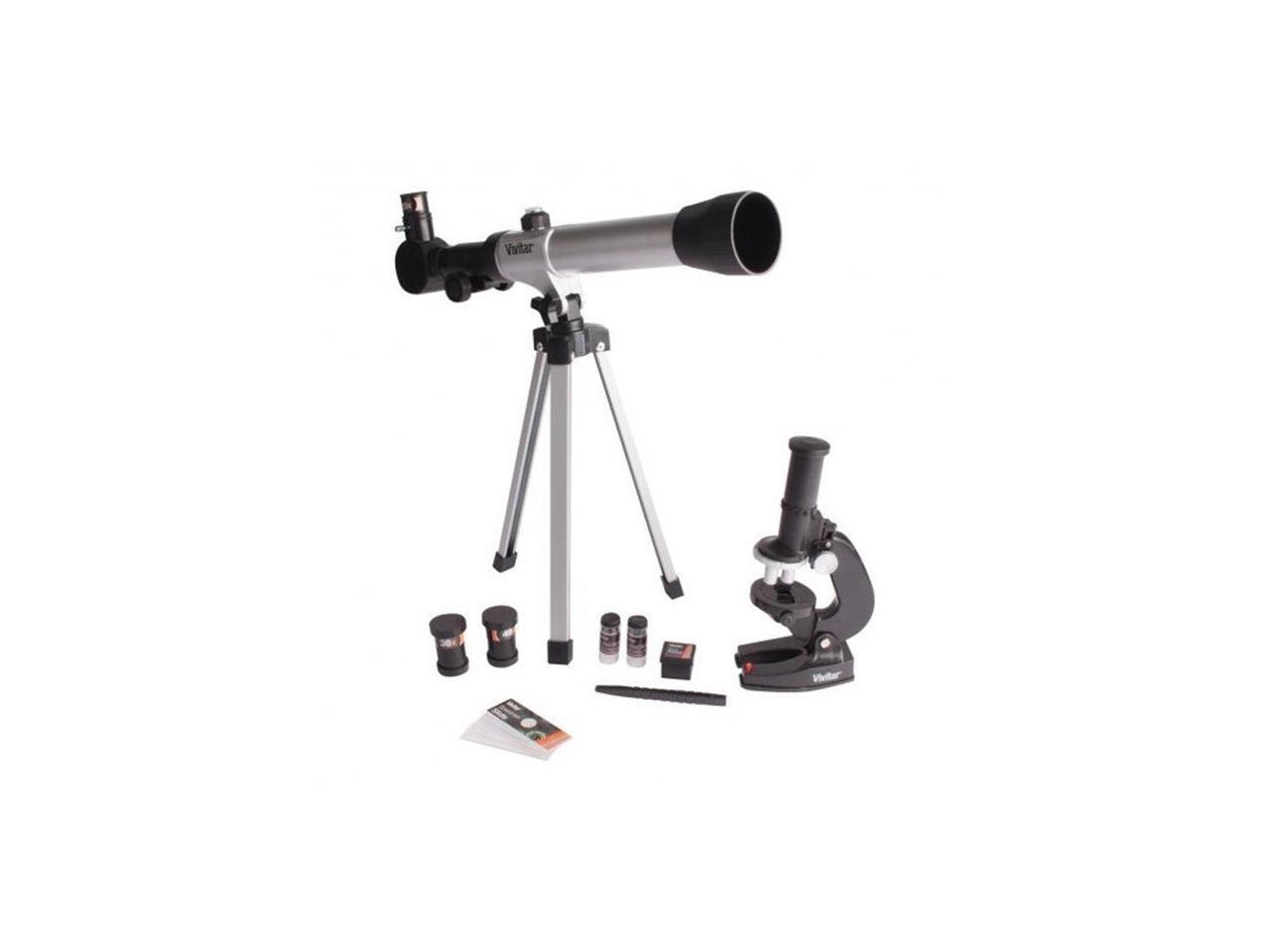 Vivitar VIV-TELMIC-20 Refractor Telescope 20x/30x/40x with Tripod ...