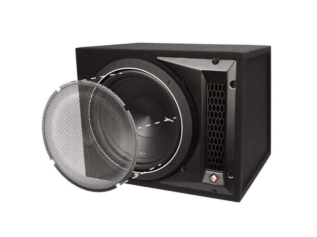 Rockford Fosgate P1-1X12 12" Single Loaded Subwoofer Enclosure 500W ...