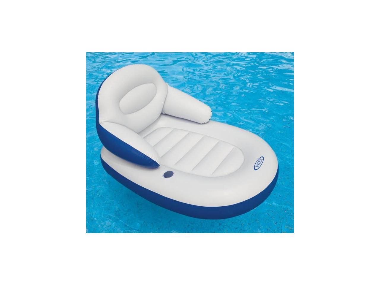 INTEX Comfy Cool Inflatable Floating Lounge Chair - Newegg.com