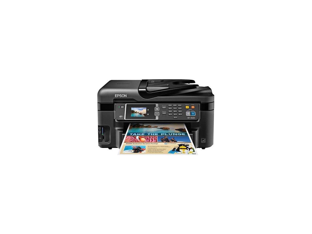 Epson WorkForce WF-3620 (C11CD19201) Duplex up to 4800 x 1200 optimized ...