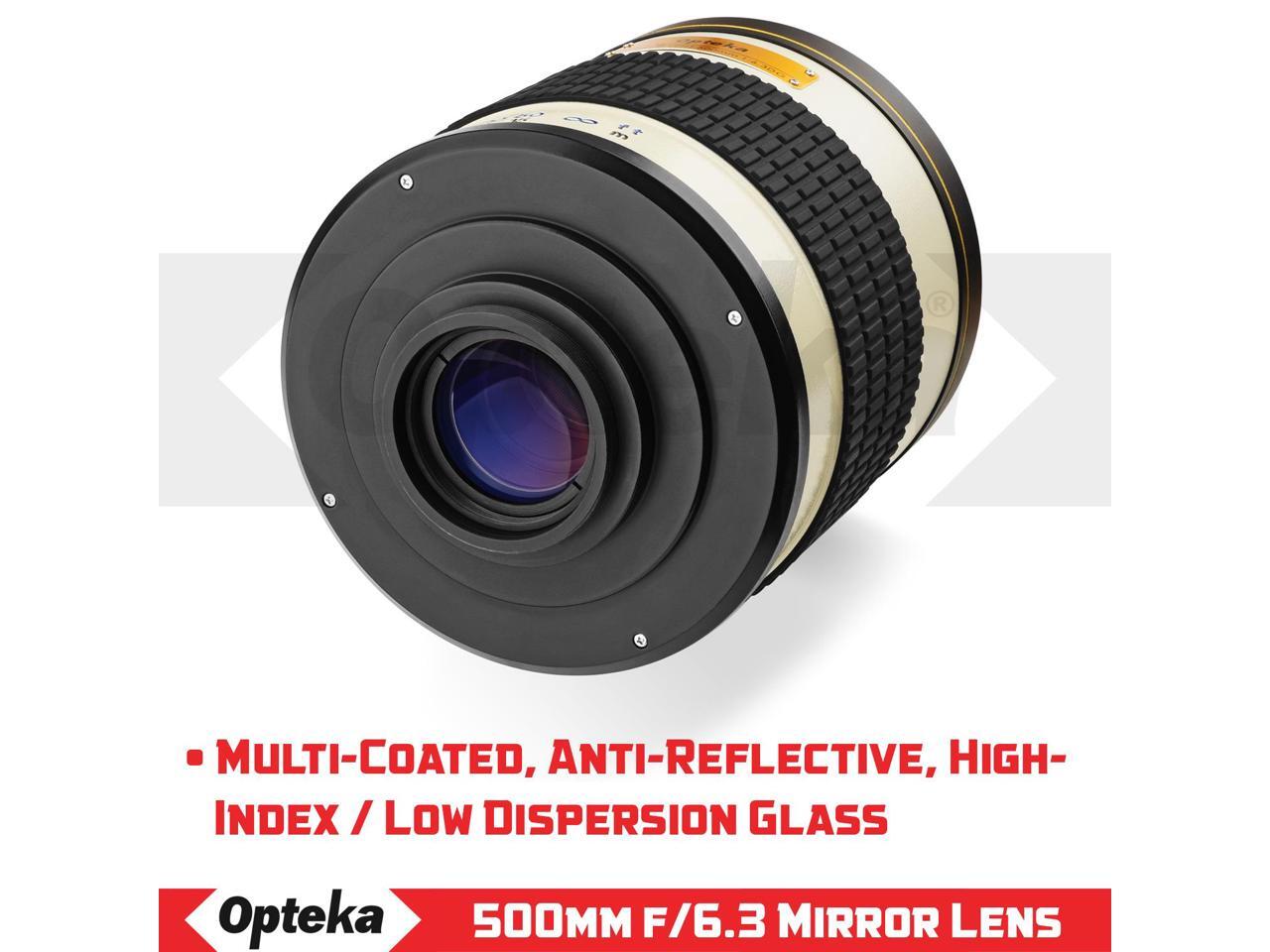 Opteka 500mm F 6 3 With 2x 1000mm Telephoto Mirror Lens For Nikon F