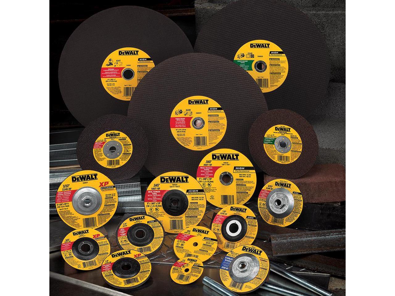 DeWalt DW8725 6-Inch Abrasive Cut Off Wheel - Newegg.com