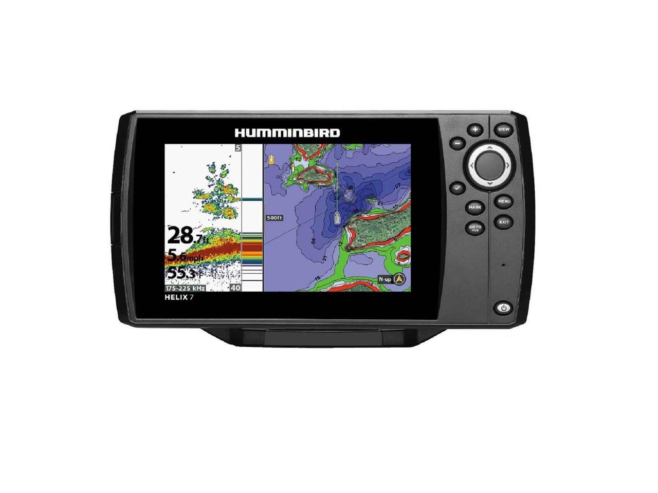 Humminbird Helix 7 Chirp Sonar/Gps G2 Combo Basemap = Yes ; Card Format ...