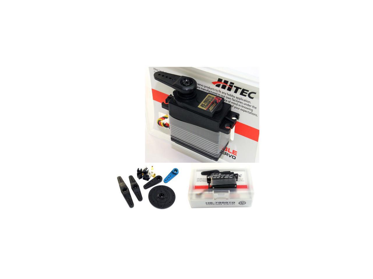 Hitec HS-7955TG High Torque Titanium Gear Coreless Servo - Newegg.com