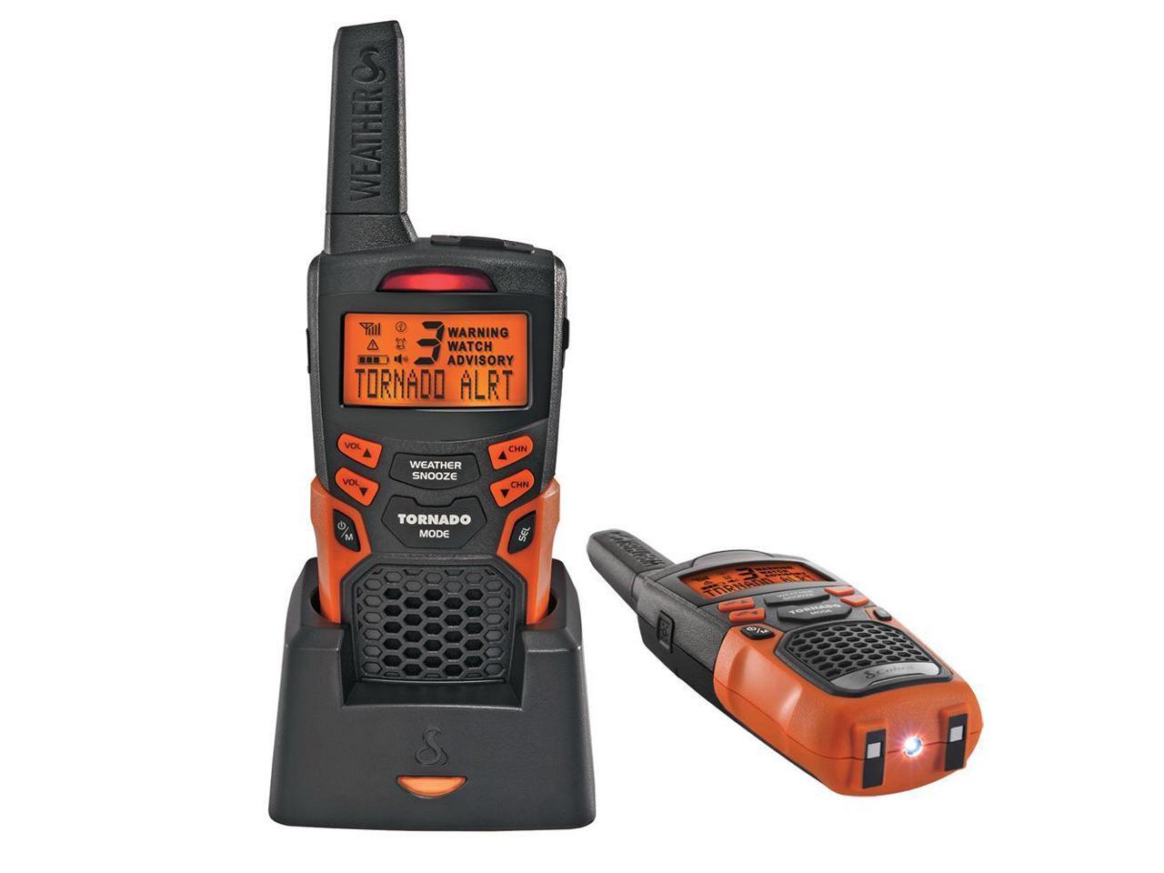 Cobra Electronics CWR 200 Weather and Emergency Alert Radio, Orange ...