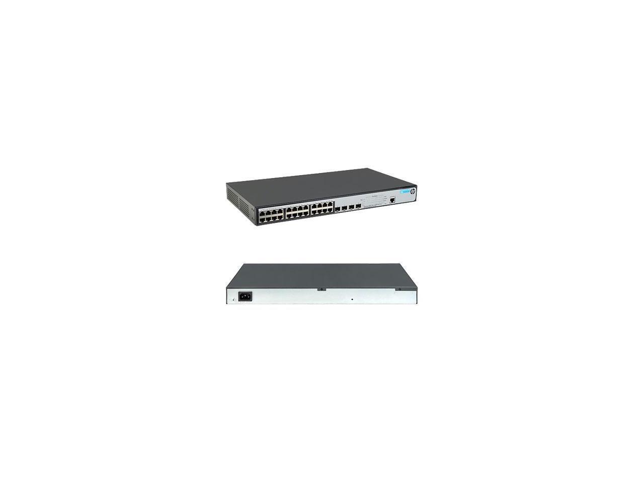 HPE 1920 Series 24-Port 180W Gigabit PoE+ Switch - Newegg.com