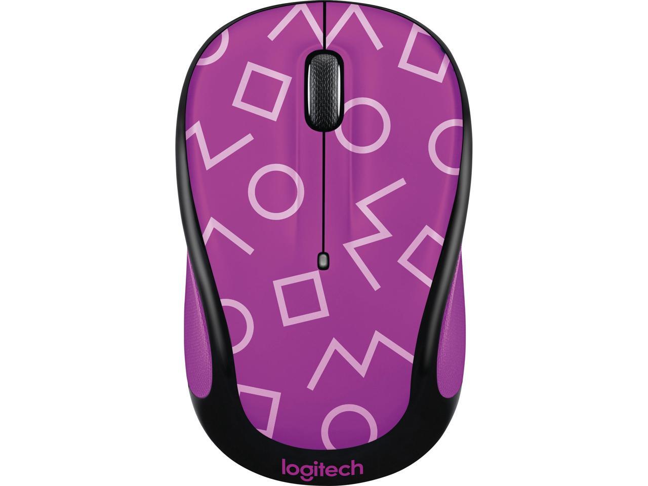 Logitech 910-004742 Wireless Mouse M325C Geo Purple - Newegg.com