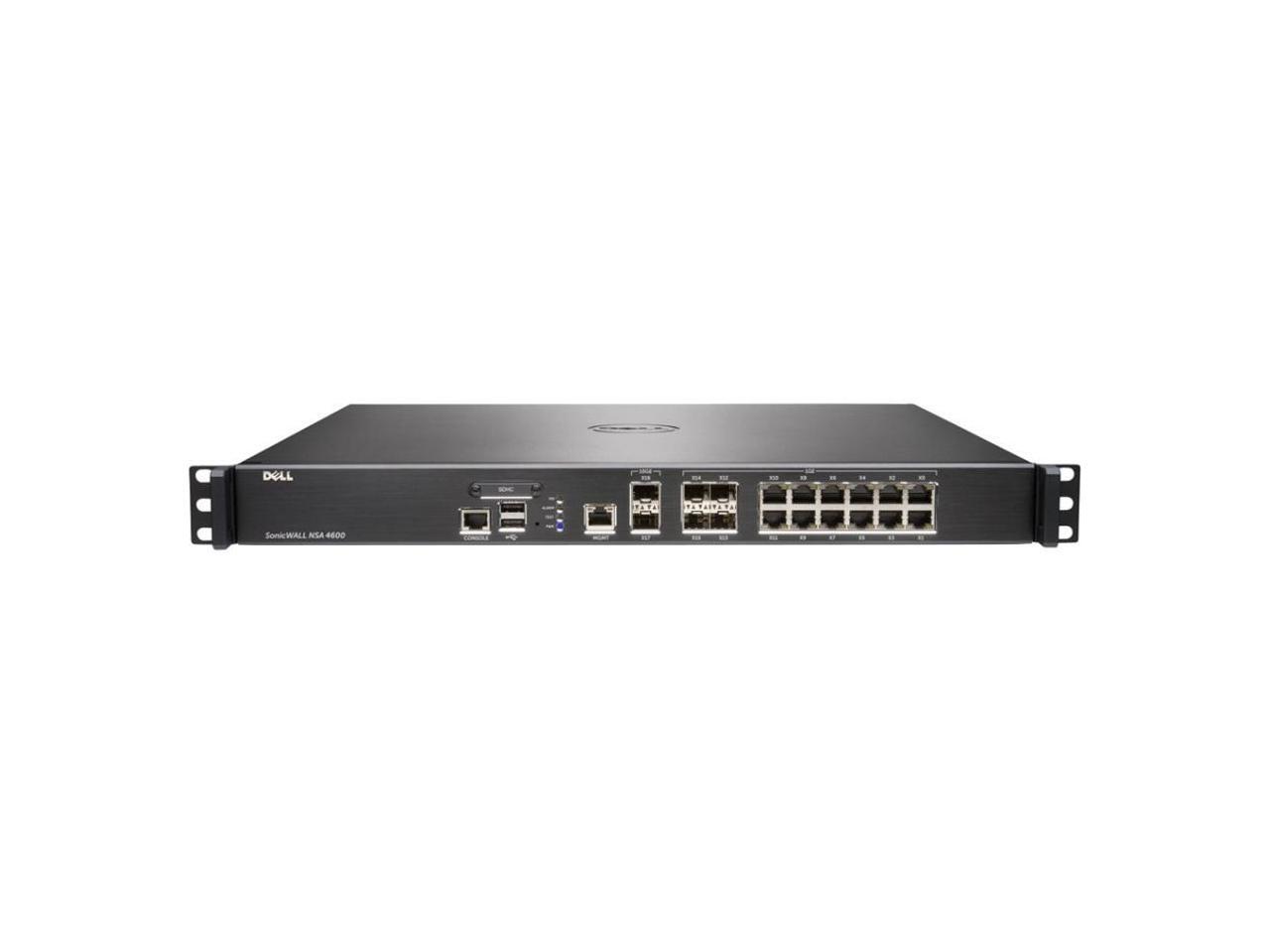 SonicWALL NSA 4600 Network Security/Firewall Appliance - 12 Port ...