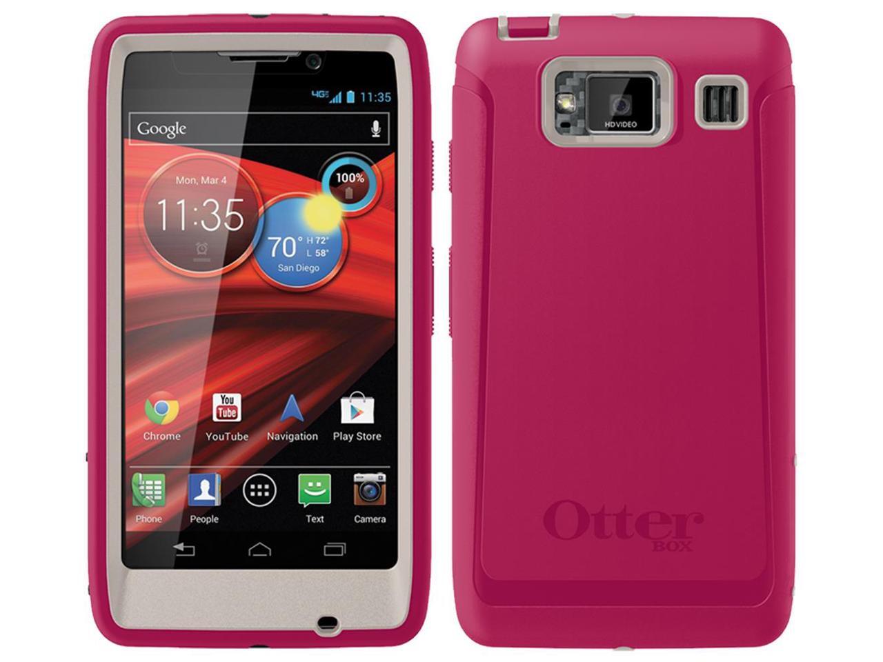 OtterBox Defender Case for Motorola Droid RAZR Maxx HD (Blushed Pink ...