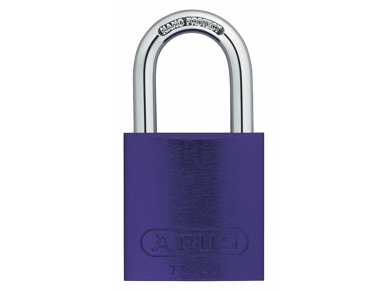 Abus Lockout Padlock,KA,Purple,1-1/2"H 72 /40 KA Purple Deals and Price History at JoinHoney.com ...
