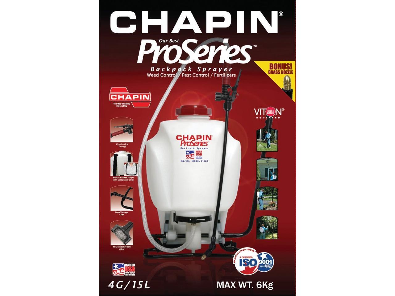 Chapin Manufacturing Pro Sereies Backpack Sprayer - Newegg.com