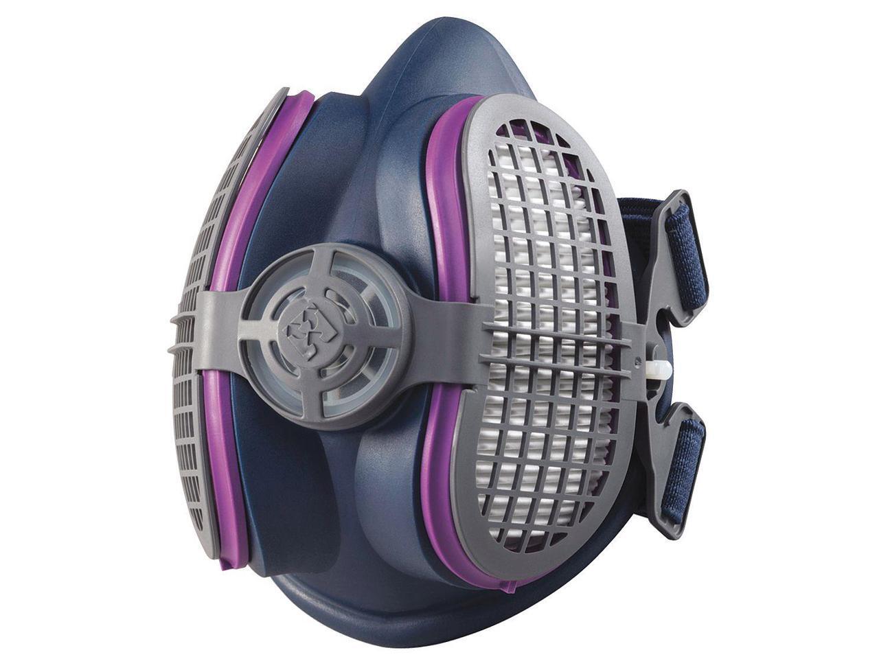 Miller ML00894 LPR-100 Half Mask Respirator with Filters, Small/Medium ...