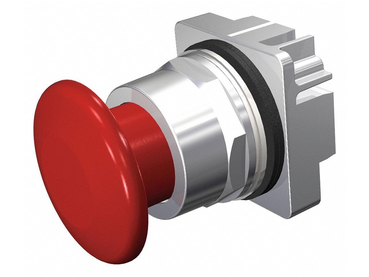 SIEMENS 52PM9W2 Push Button operator, 30 mm, Red - Newegg.com