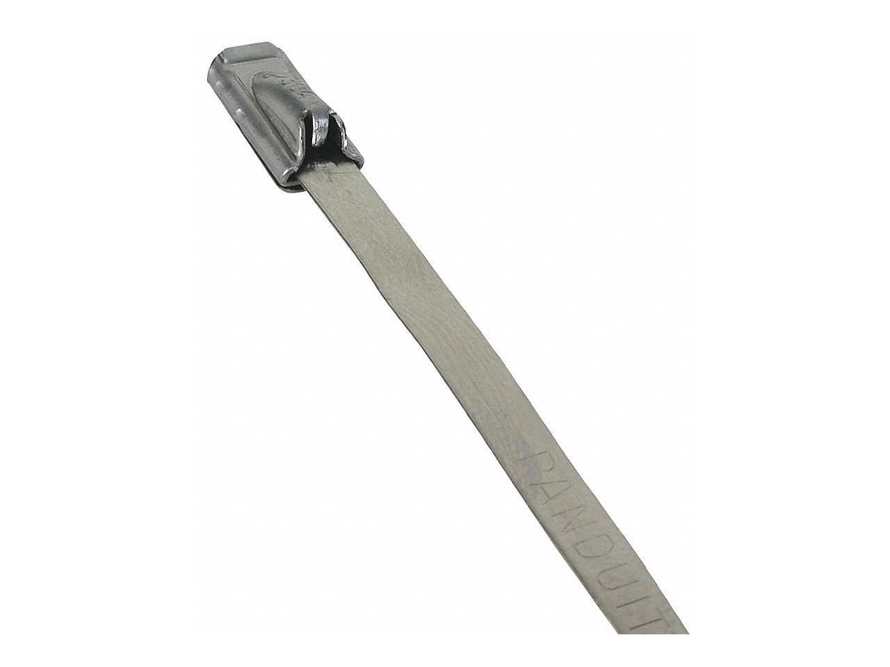 Panduit Cable Tie,7.9 in,Silver,PK100 MLT2S-CP316 - Newegg.com