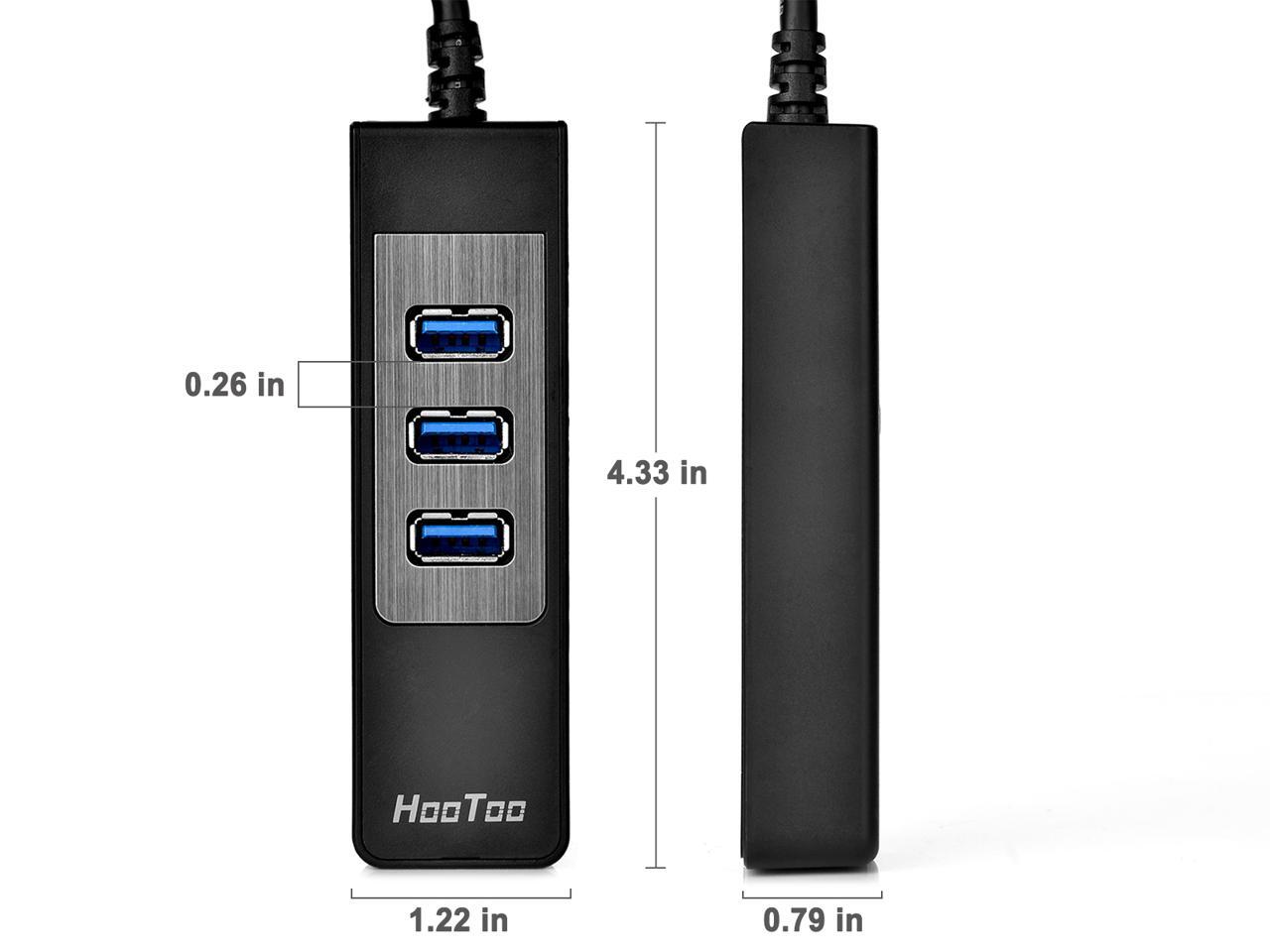 HooToo® HT-UE01 USB 3.0 to 10/100/1000 Gigabit Ethernet LAN Network ...