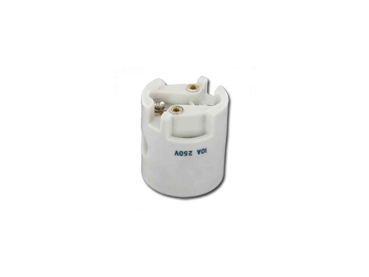USHIO P28s 250V 10A Medium Prefocus Porcelain Socket No Leads - Newegg.com