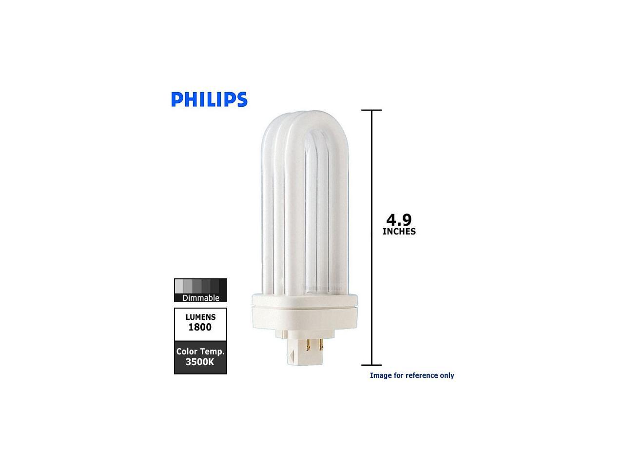 Philips 268243 - PL-T 26W/35/4P/ALTO Triple Tube 4 Pin Base Compact ...