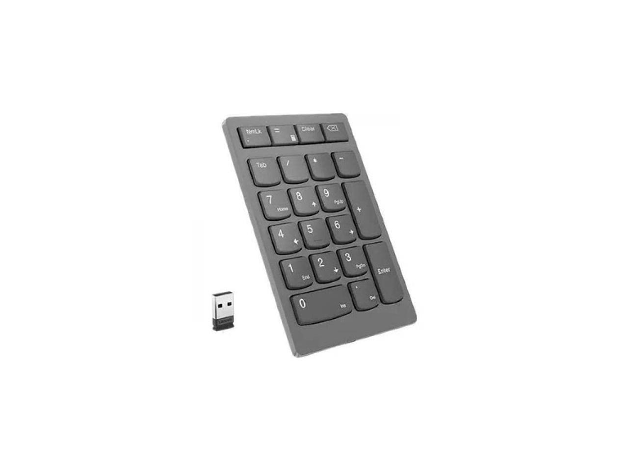 Lenovo Go Wireless Numeric Keypad 4Y41C33791 Storm grey RF Wireless ...