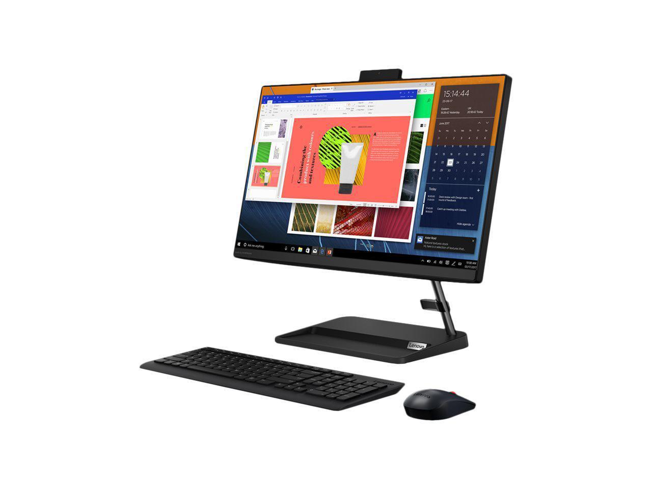 Lenovo All-in-One Computer IdeaCentre AIO 3 22ITL6 F0G5009UUS Intel Pentium Gold 7505 4GB DDR4 ...
