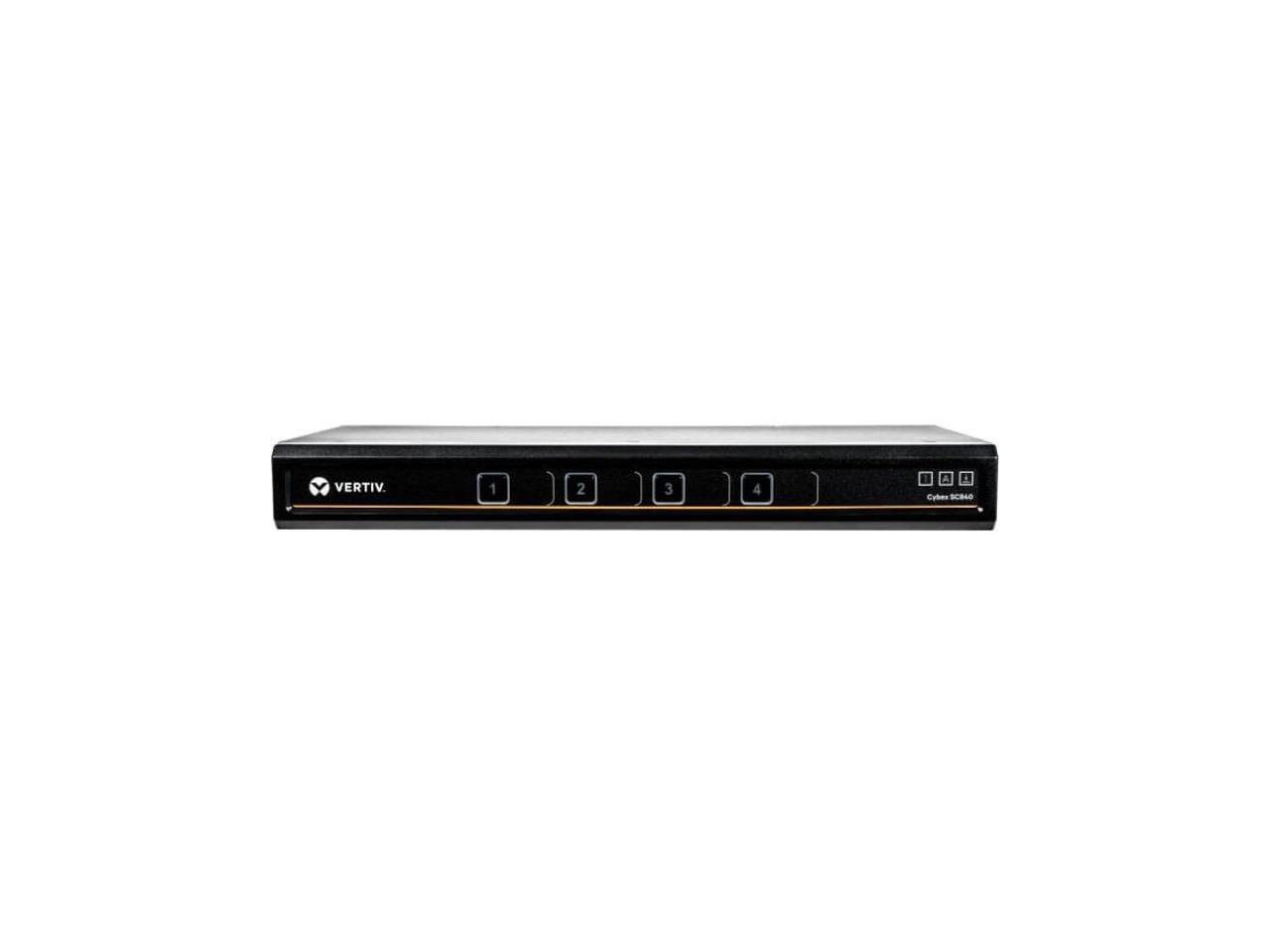 Vertiv Cybex Secure SC840DPH-400 Switch - Newegg.com