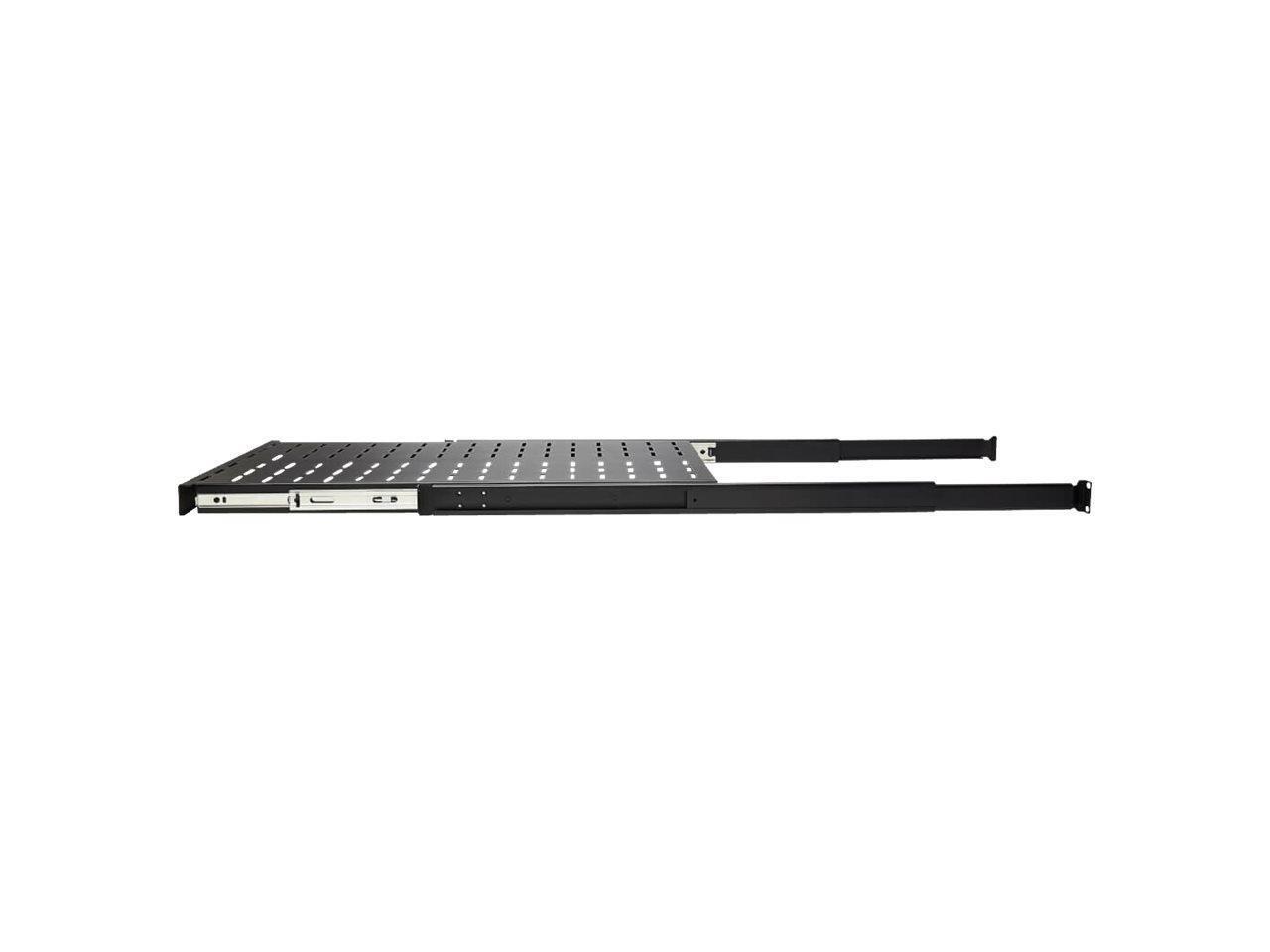 Tripp Lite SRSHELF4PSLVENT Sliding Steel Rack Shelf Vented 1U 28.3in ...