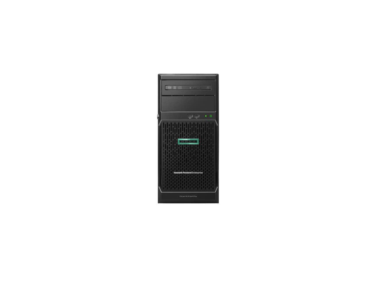 HPE ProLiant ML30 Gen10 Plus Tower Server with one Intel Xeon E-2314 processor, 16 GB Memory, 4 ...