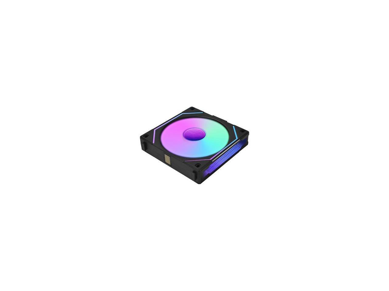 LIAN LI UNI FAN SL INFINITY 120 RGB BLACK REVERSE BLADE VERSION ---UF ...