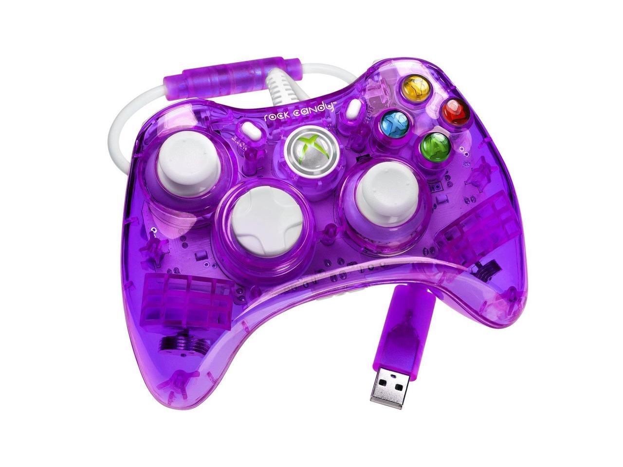 Xbox 360 Controller Rock Candy Purple by PDP - Newegg.com