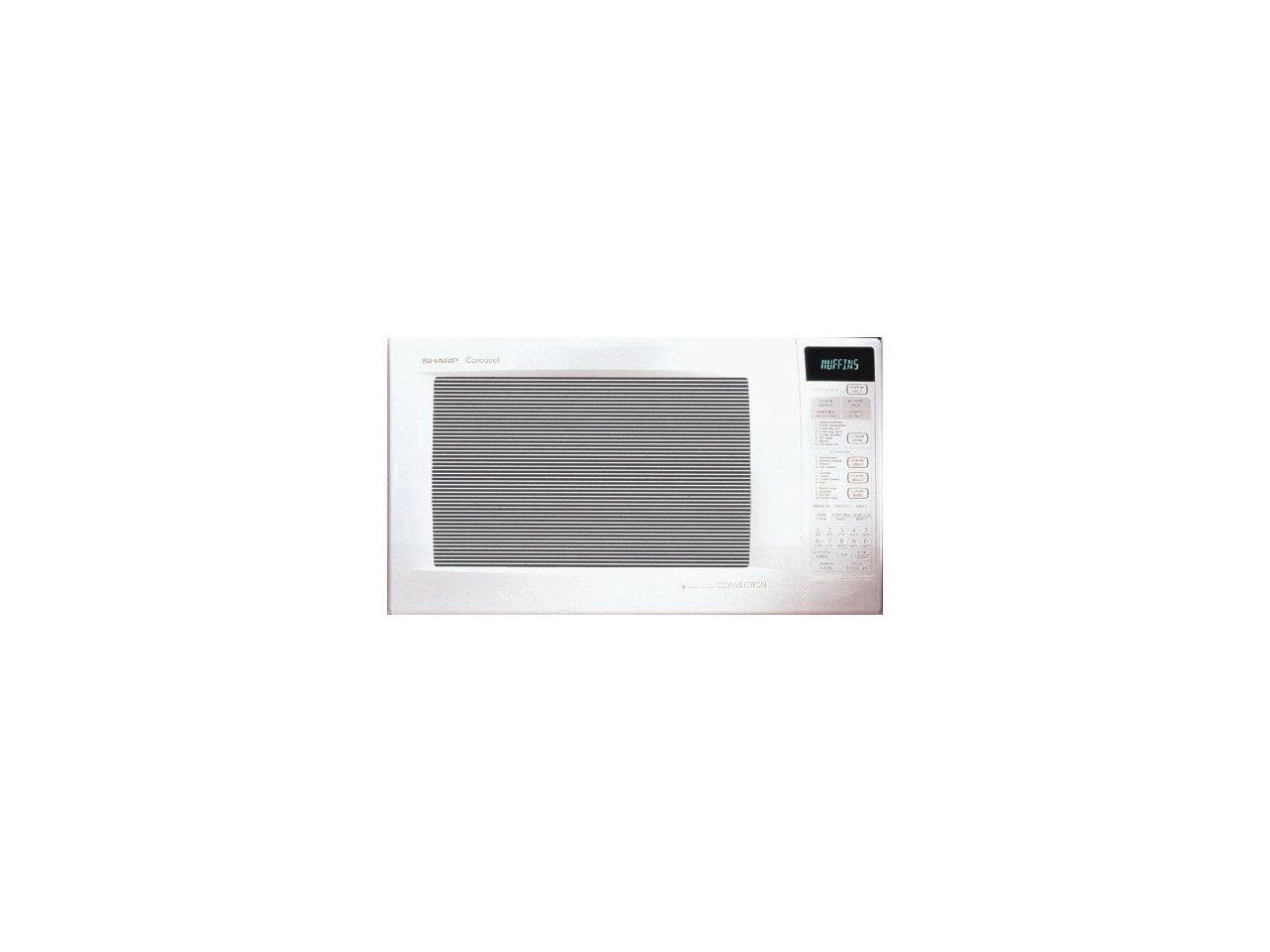Sharp Countertop Convection Microwave Oven 900w White R930aw