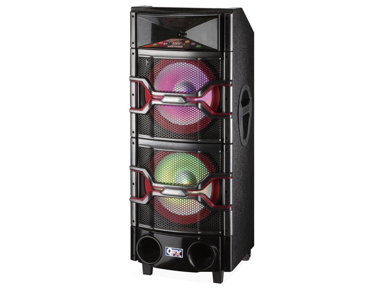 QFX SBX-921200 Dual DJ Mixer Speaker - Newegg.com
