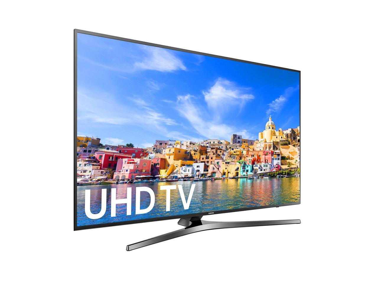 Samsung UN43KU7000FXZA 43-Inch 2160p 4K UHD Smart LED TV - Black (2016 ...