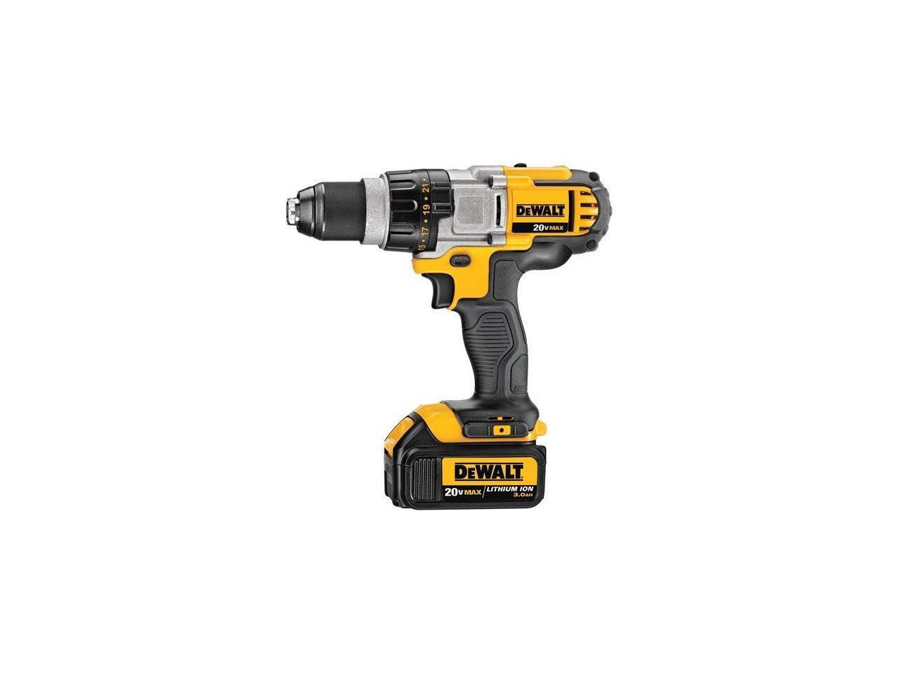 Dewalt DCD980M2 20V MAX Lithium-Ion Premium 3-Speed 1/2 in. Cordless ...
