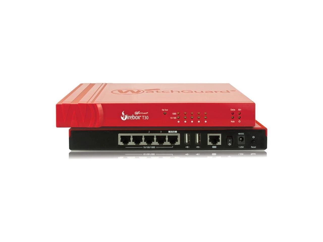 WatchGuard Firebox T30-W Network Security/Firewall Appliance - Newegg.com