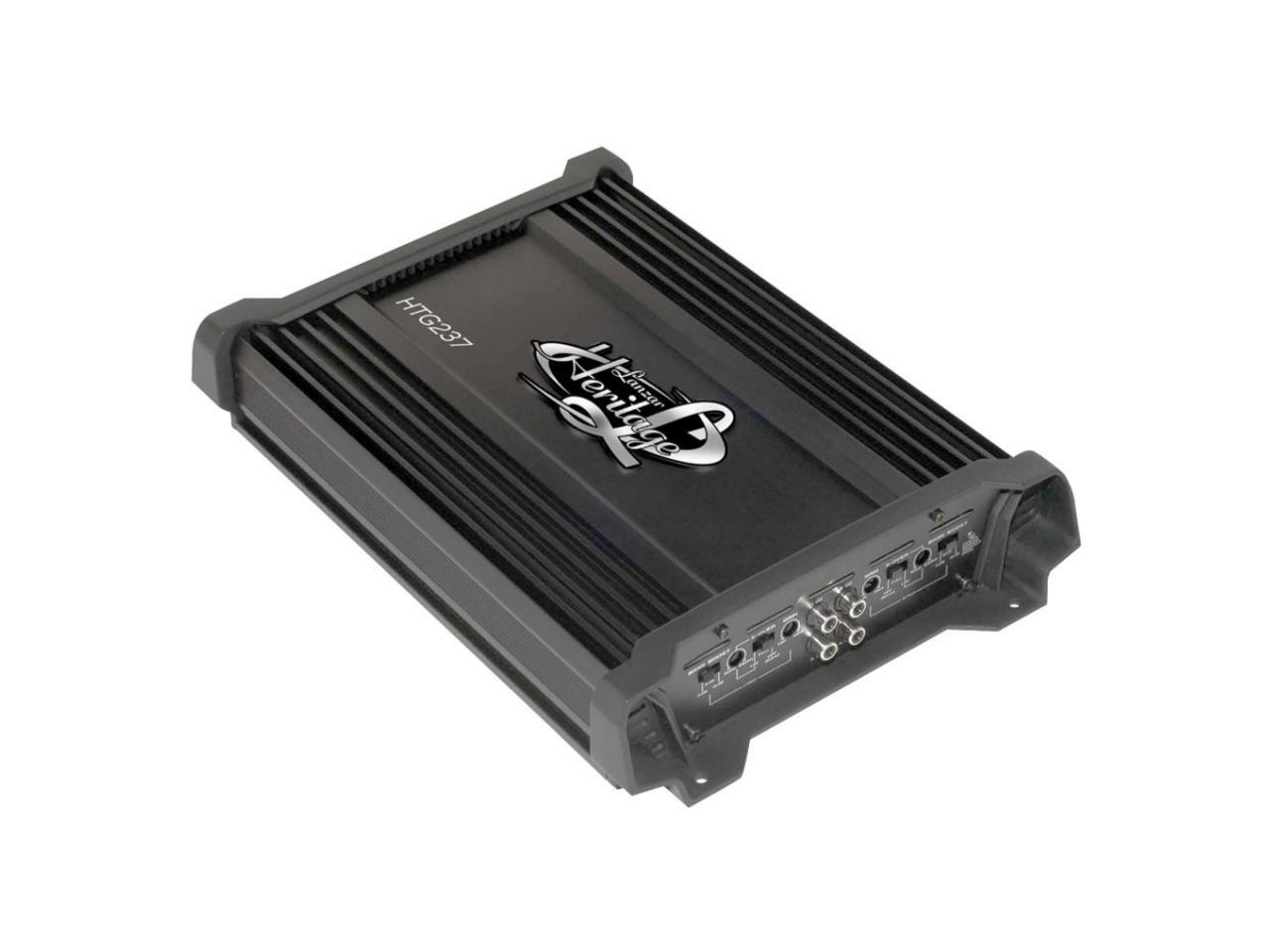 Lanzar Amplifier Car Audio, 2 Channel, 1,000 Watt, 4 Ohm, MOSFET, RCA Input, Bass Boost, Mobile ...