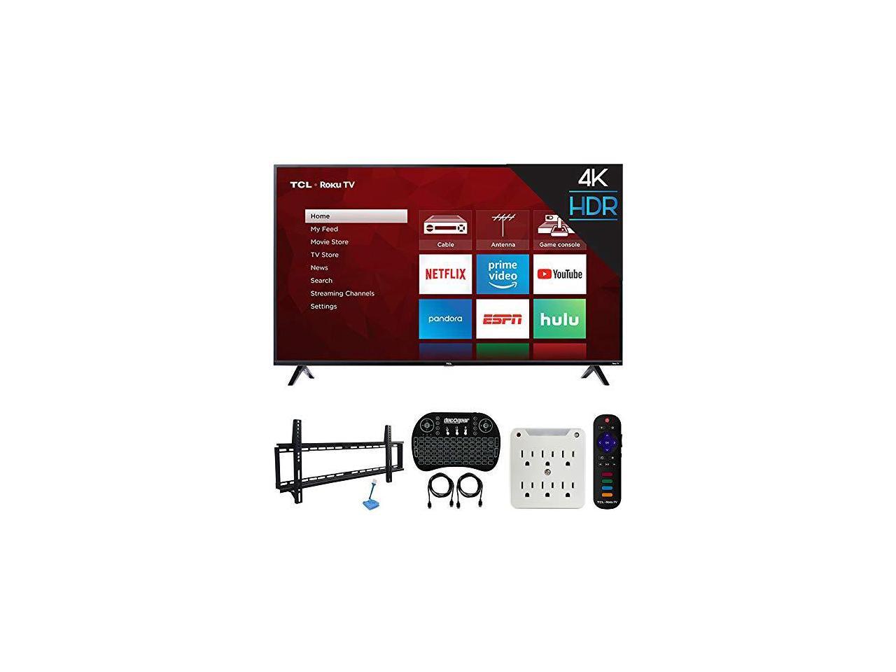 TCL 65S425 65 inch 4-Series Roku 4K UltraHD - Newegg.com
