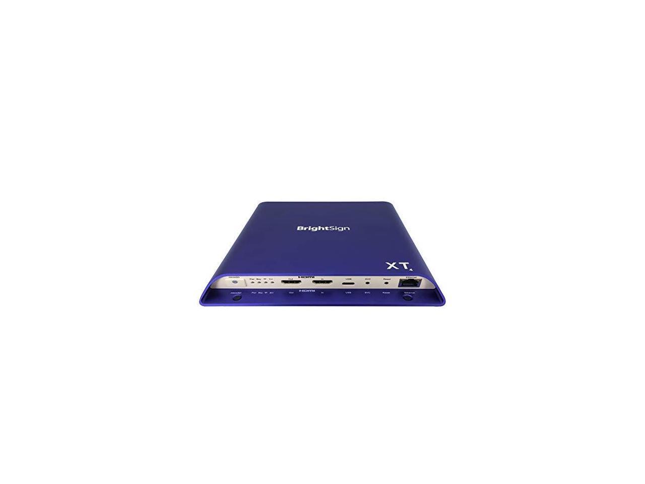 BrightSign XT1144 Expanded I/O Digital Signage Media Player, H.265, 4K ...