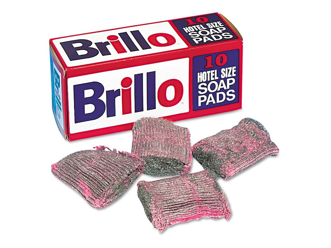 Brillo Steel Wool Soap Pad 10/Box W240000 - Newegg.com