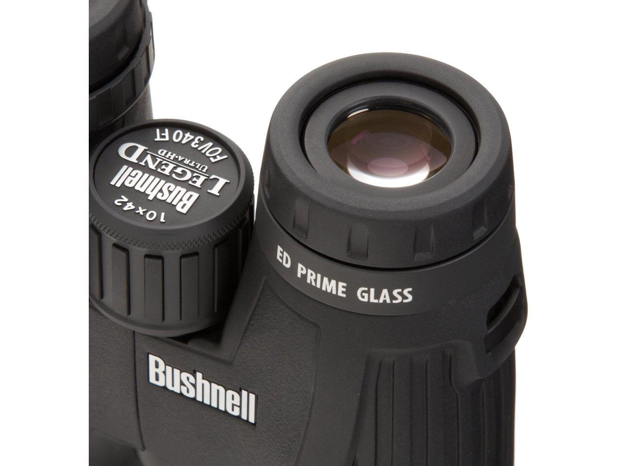 Bushnell 10x42 Legend Ultra HD Binoculars Rain Guard, ED Glass, UWB ...