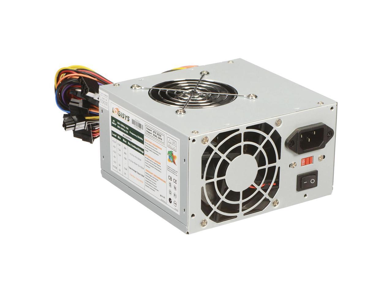 Logisys ATX12V Power Supply (PS480D2-GRY) - Newegg.com