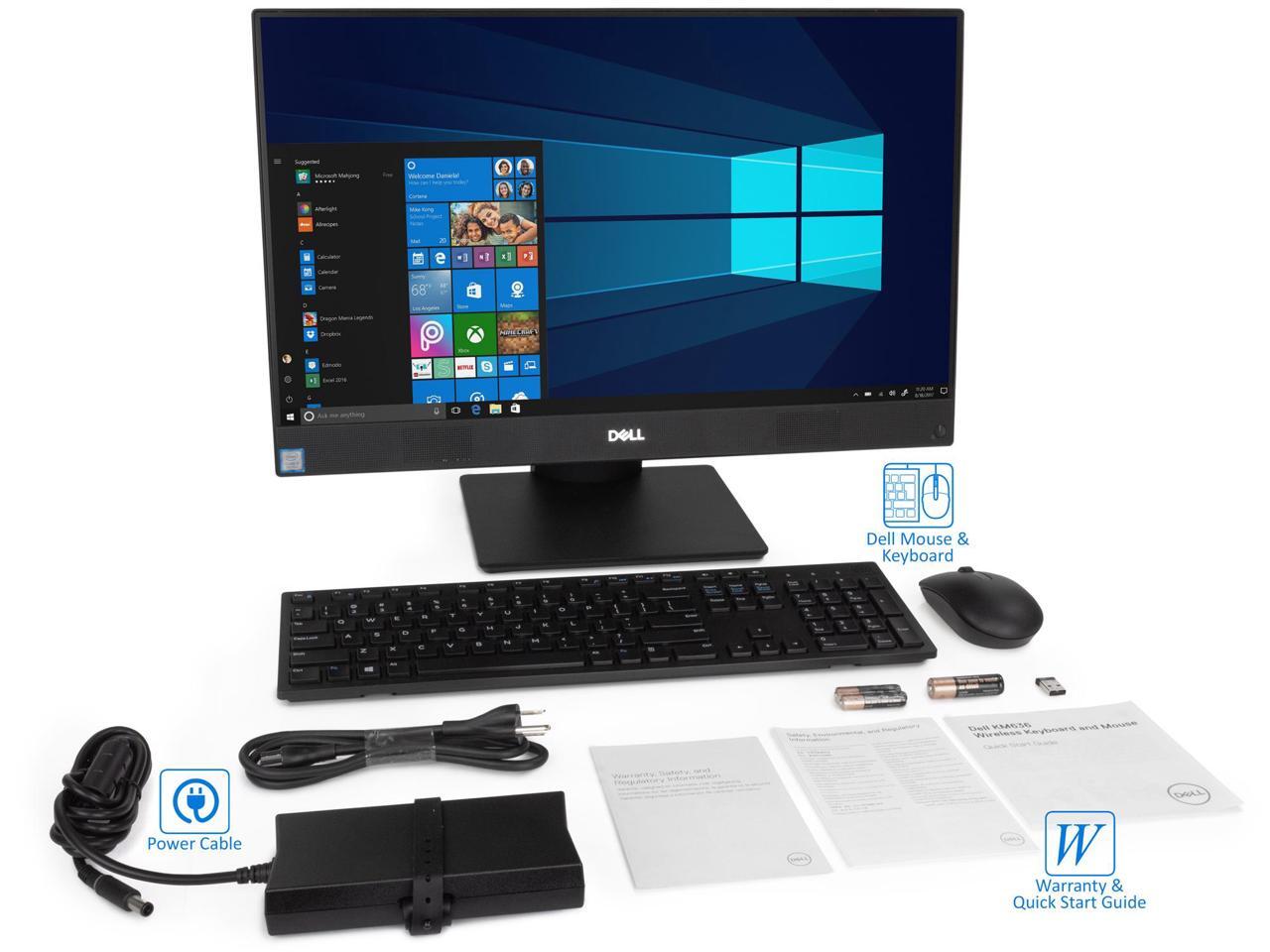 Refurbished: Dell Inspiron 5477 All-In-One PC, 23.8" FHD Touchscreen ...
