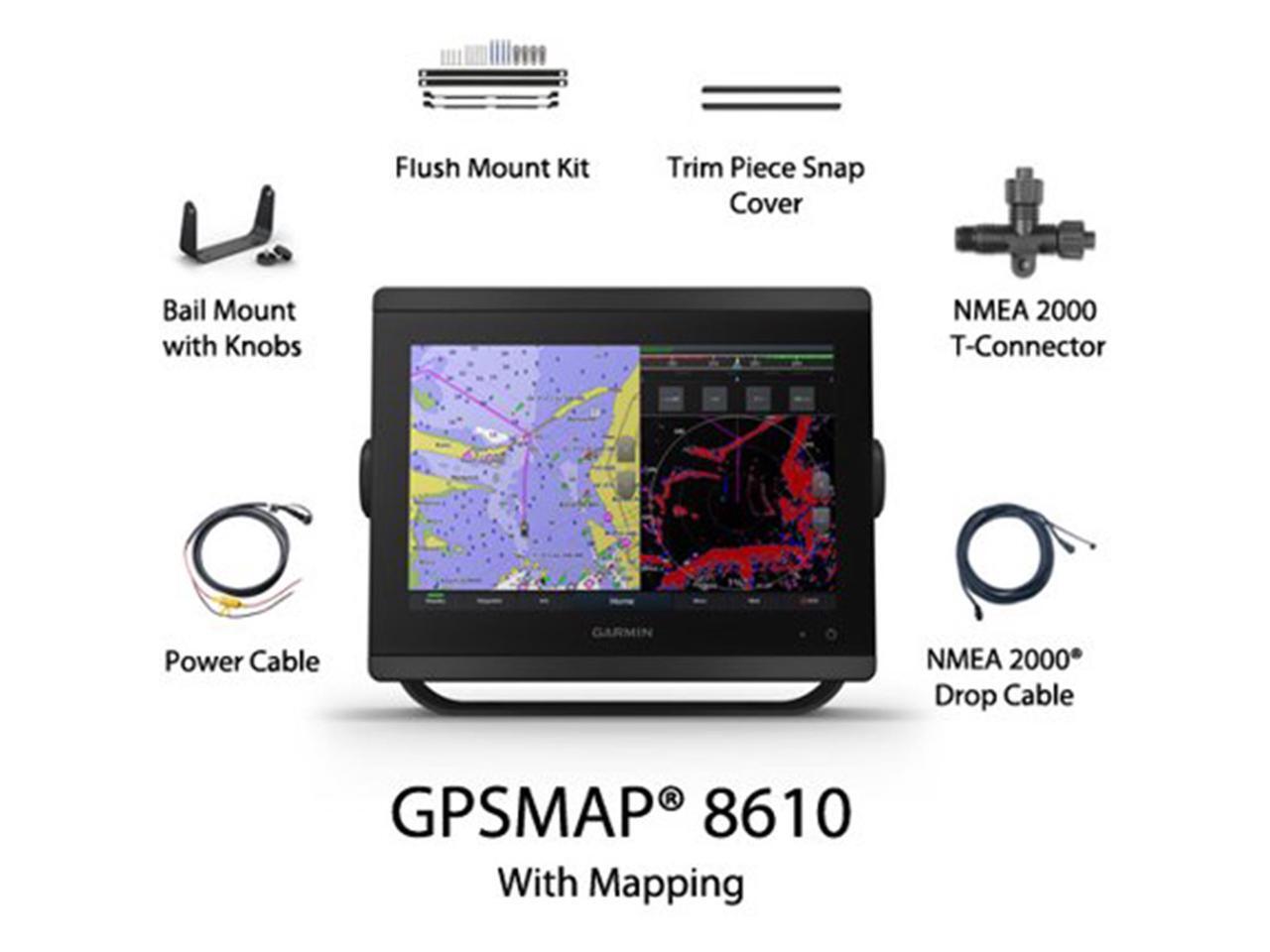 Garmin GPSMAP 8610 Chartplotter - Newegg.com