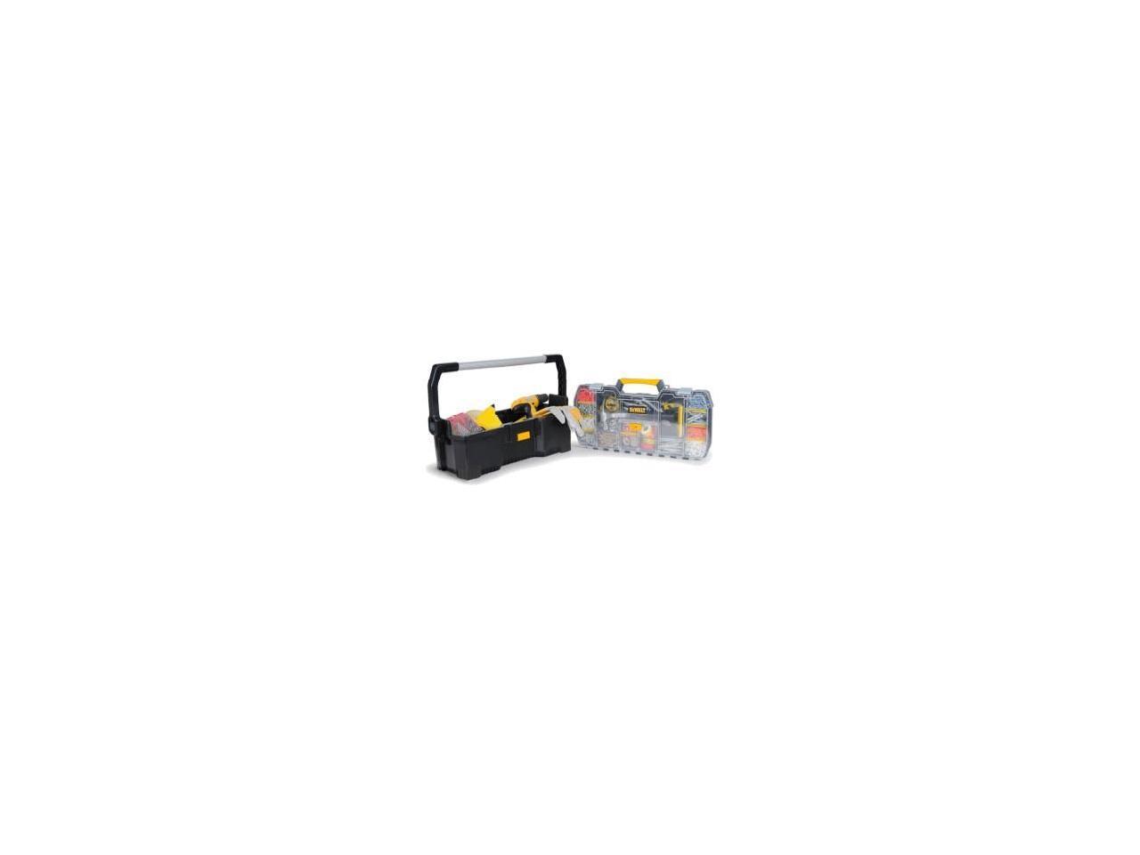 DEWALT DWST24075 Tool Box w/ Organizer - HxWxD: 10" x 26" x 13 ...